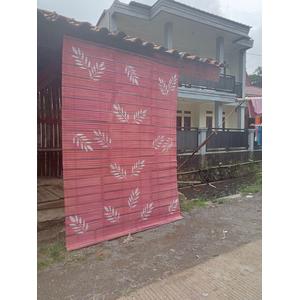 Jual tirai bambu penutup teras motip tirai bambu jendela tirai bambu ...