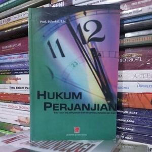 Jual Hukum Perjanjian By Prof. Subekti, S.H. - Jakarta Barat - PPS ...
