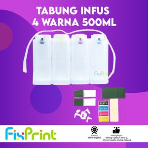 Jual Tabung Infus 4 Warna 500ml Tabung Printer Modif Infus Ink Tank ...