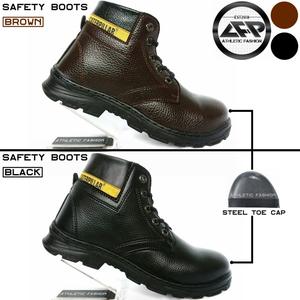 Jual S1NI! Sepatu Safety Boots Pria - Sepatu Kerja Safety Proyek Safety ...