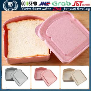 Jual Kotak bekal roti tawar Sandwich Box Makan Anak Sekolah Kantor ...
