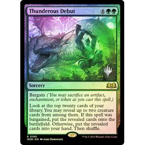 Jual Thunderous Debut (Promo Pack) | MTG TCG - Kota Surabaya - zenith ...