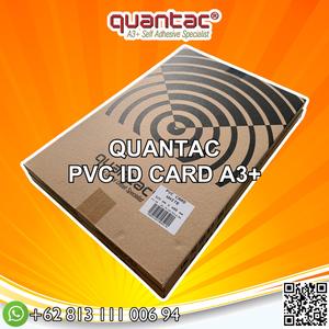 Jual Quantac Pvc Id Card A3+ Digital Print Laser- Pack Special Promo ...