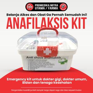 Jual Anafilaktik kit emergency / Dokter gigi, dokter umum, bidan dan ...