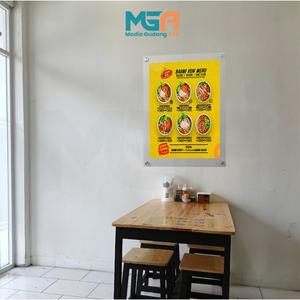 Jual Frame Akrilik Dinding A3 / Frame Poster / Banner / Foto / Display ...