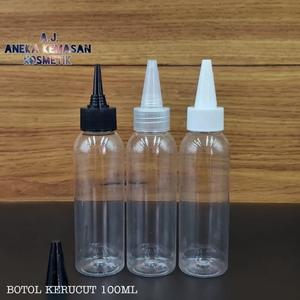 Jual RICH. Botol kerucut 100ml / Botol tinta / Botol plastik tutup ...