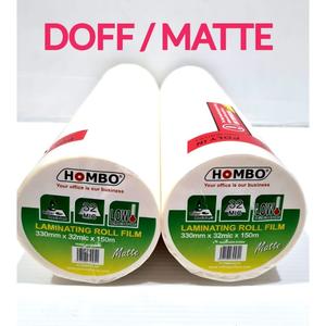Jual Plastik Laminating Roll Doff Matte 330 Mm X 32 Micron X 150 M ...