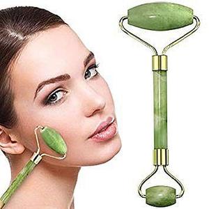 Jual Jade Roller Alat Pijat Wajah Derma Roll Cantik Manual Face Skin ...