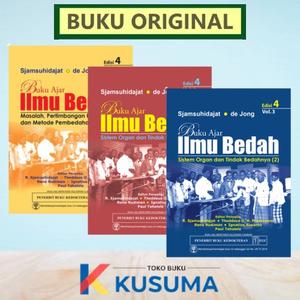 Jual Buku Ajar Ilmu Bedah Edisi 4 De Jong (3 Volume Set) - Sjamsuhidajat De Jong - Original ...