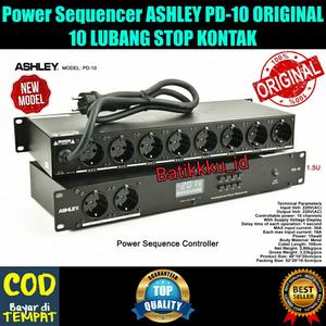 Jual NEW POWER SEQUENCER ASHLEY PD 10 PD10 ORIGINAL NEW CONTROLLER ...