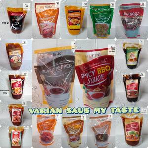 Jual MY TASTE SAUS 500gr | Saus Lada | BBQ Barbequ | level 2 | level 3 ...