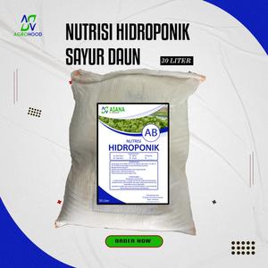 Jual ASANA Nutrisi AB Mix Hidroponik Sayur Daun Pekatan 30 Liter - Kab ...