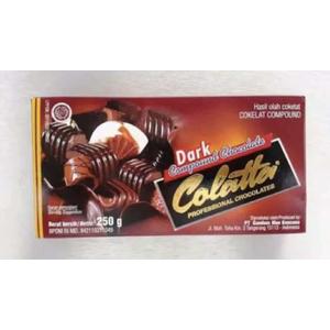 Jual Coklat dark colatta compound 250 gram / coklat batang collata ...
