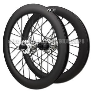 Jual Carbon Fiber 18 Inch Wheel Set 25mm Clincher Carbon Wheels 18 355 ...