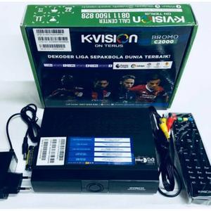 Jual Receiver Parabola KVISION BROMO C2000 K Vision HYBRID C BAND DAN ...