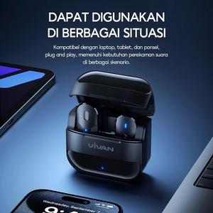 Jual PV411 VIVAN Wireless Microphone VWA-M8 | High Quality Sound ...