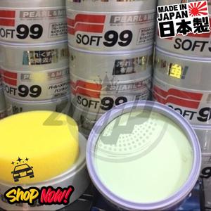 Jual Soft 99 Pearl and White Wax Pengkilap Body Mobil Warna Putih dan ...