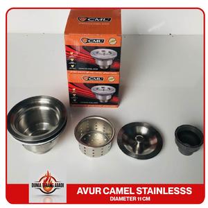 Jual Afur / Avur Keranjang Full Stainless CAMEL / Saringan Cuci Piring ...