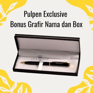 Jual PULPEN EKSKLUSIF FREE GRAFIR NAMA/LOGO + BOX | PULPEN CUSTOM ...