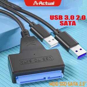 Jual External Ssd Adapter Actual【】SSD Converter Hard Disk To SATA 2.5 ...