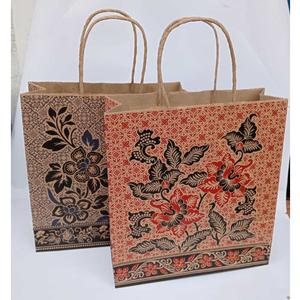 Jual 1 Pack / 10 Pcs Paper bag BATIK By Okey / Goodie Bag Kraft Tas ...