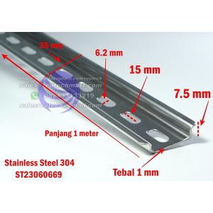 Jual Din Rail Mcb Stainless Steel 304 Rel Mcb Stainless Steel - Kota ...