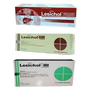 Jual Lesichol 600 - Lesichol 300 - Lesichol Force - Kesehatan Fungsi ...