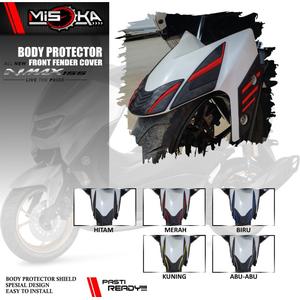 Jual Misoka Front Fender Cover New Nmax 155/Aksesoris Motor Yamaha Keren - Biru - Jakarta ...