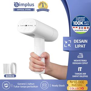 Jual Simplus Setrika Uap Listrik Portable Handy Garment Steamer Strika Uap Foldable Setrika Baju ...