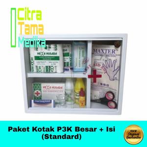 Jual WEGO!! Paket Kotak P3K Besar Dinding dan Isi Tipe Standard ...