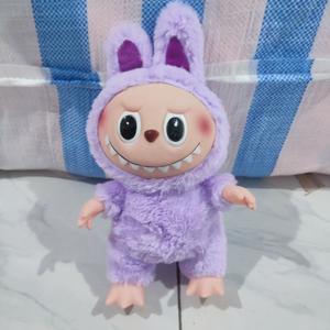 Jual Boneka Labubu Muka Karet Macaroon Vynil Face Unofficial Ukuran ...