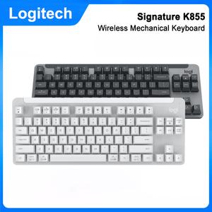 Jual Logitech Signature K855 Wireless Mechanical Keyboard Bluetooth USB Keyboard Easy-Switch ...