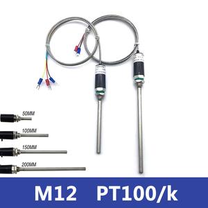 Jual BARU K Type Thermocouple Temperature Rod PT100 Sensor Platinum ...