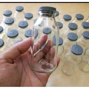 Jual Botol kaca 100ml tutup karet paket 8 pcs botol asi Botol ginger ...