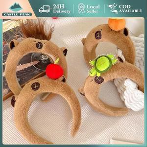 Jual Bando Karakter Capybara Fluffy Headband Motif Lucu Unik / Bando ...
