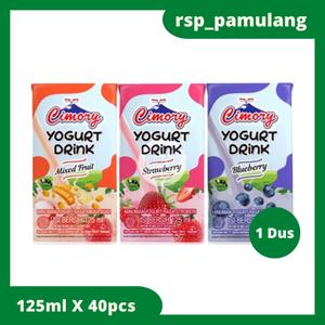 Jual Cimory Yogurt Drink (125Ml X 40Pcs/ 200Ml X 24Pcs) - 125ml X 40pcs ...