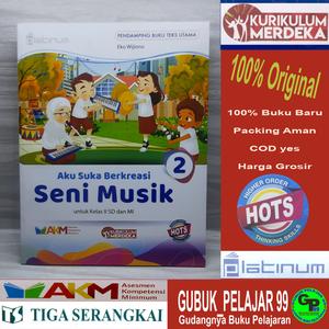 Jual AKU SUKA BERKREASI SENI MUSIK KELAS 2 SD/MI KURIKULUM MERDEKA PLATINUM PT TIGA SERANGKAI ...