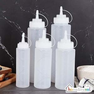 Promo HOVELSHOP Botol Saus Plastik Bening Transaparan Bottle Squize ...