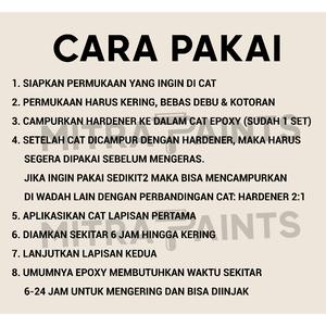 Jual Aye! CAT EPOXY LANTAI CAT KERAMIK CUSTOM WARNA TINTING 1 KG ...