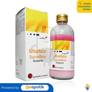 Jual ULSAFATE SUSPENSI ISI 200 ML BOTOL - Jakarta Utara - Apotek Kita ...