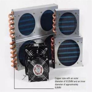 Jual Small shell condenser radiator refrigerator freezer air-cooled ...