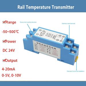 Jual BARU Rail Temperature Transmitter PT100 0.2 DIN Temperature ...