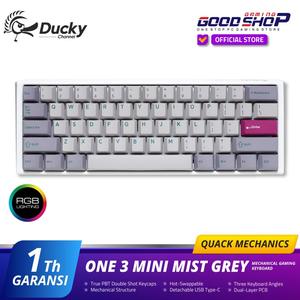 Jual CO Ducky One 3 Mini Mist Grey - Mechanical keyboard - Jakarta ...