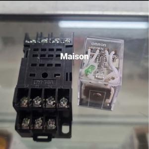 Jual Omron Relay MY4N 24VDC + Socket / my4n 24v dc - Jakarta Barat ...