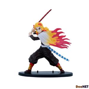 Jual Kyojuro Rengoku Fighting Sword Kimetsu no Yaiba Action Figure ...
