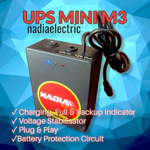 Jual CO UPS Mini M3 Untuk Backup Modem Router Wifi 12 Volt - Jakarta ...