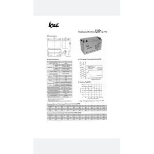 Jual Battery Kering ICAL IP12100 12V 100Ah Best - Kota Surabaya ...