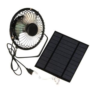 Jual New 5W 5V Solar Panel Powered Fan, Mini Portable Ventilation ...