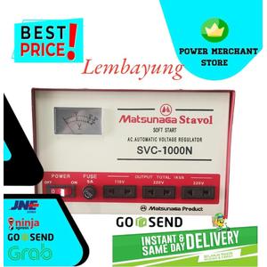 Jual CO MATSUNAGA Stabilizer 1000 Watt / Stavol SVC-1000N - Jakarta Barat - tokoooreti | Tokopedia