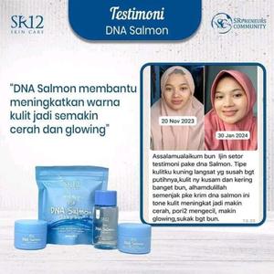 Jual DNA SALMON SR12 /Mencerahkan dan menutrisi kulit menjadi lebih cerah ala - Jakarta Timur ...